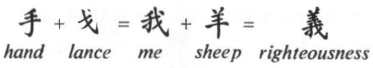 The Gospel embedded in Chinese Characters – letters to a modern-day Job